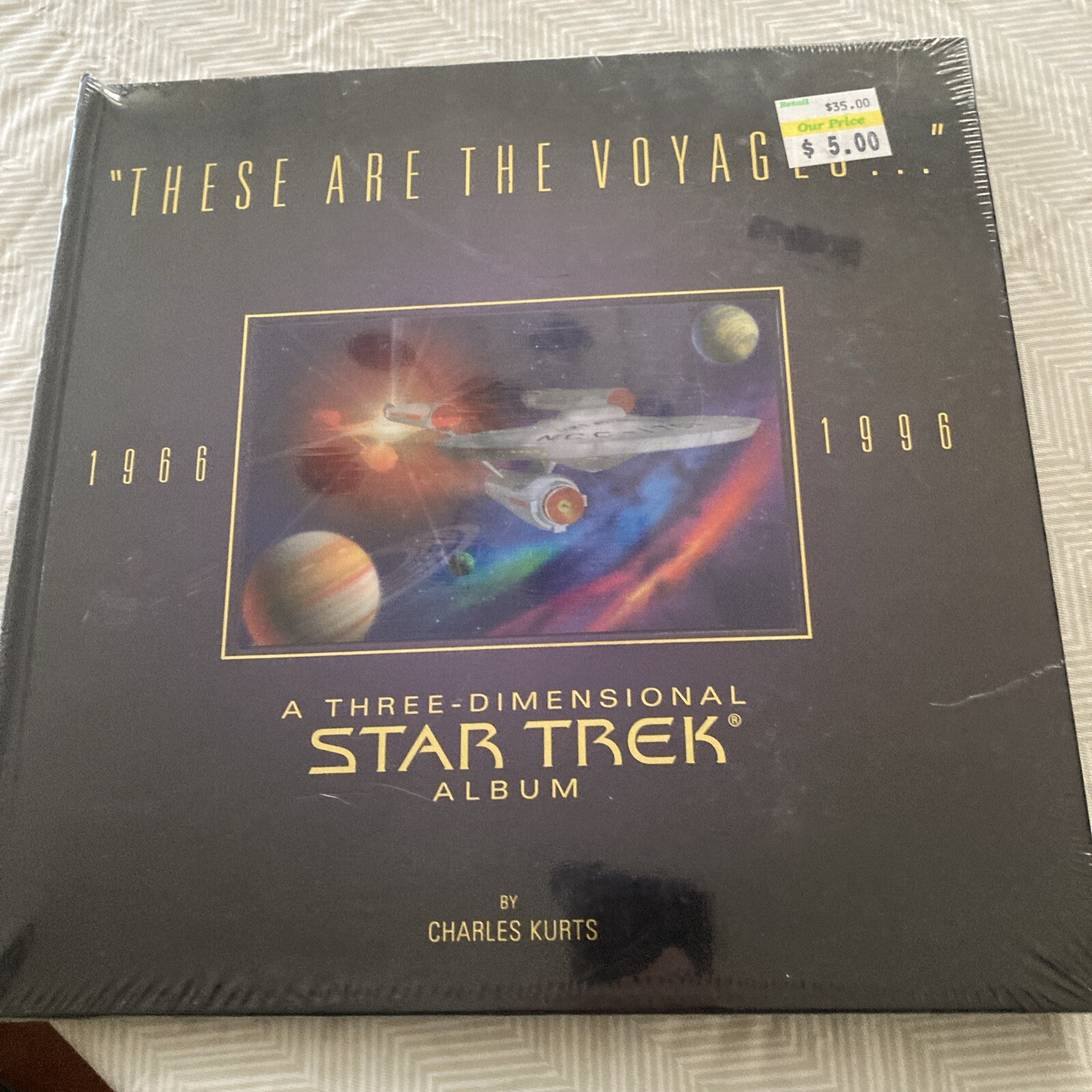 *New STAR TREK ALBUM These Are the Voyages 1966 - 1996 3 Dimensional ...