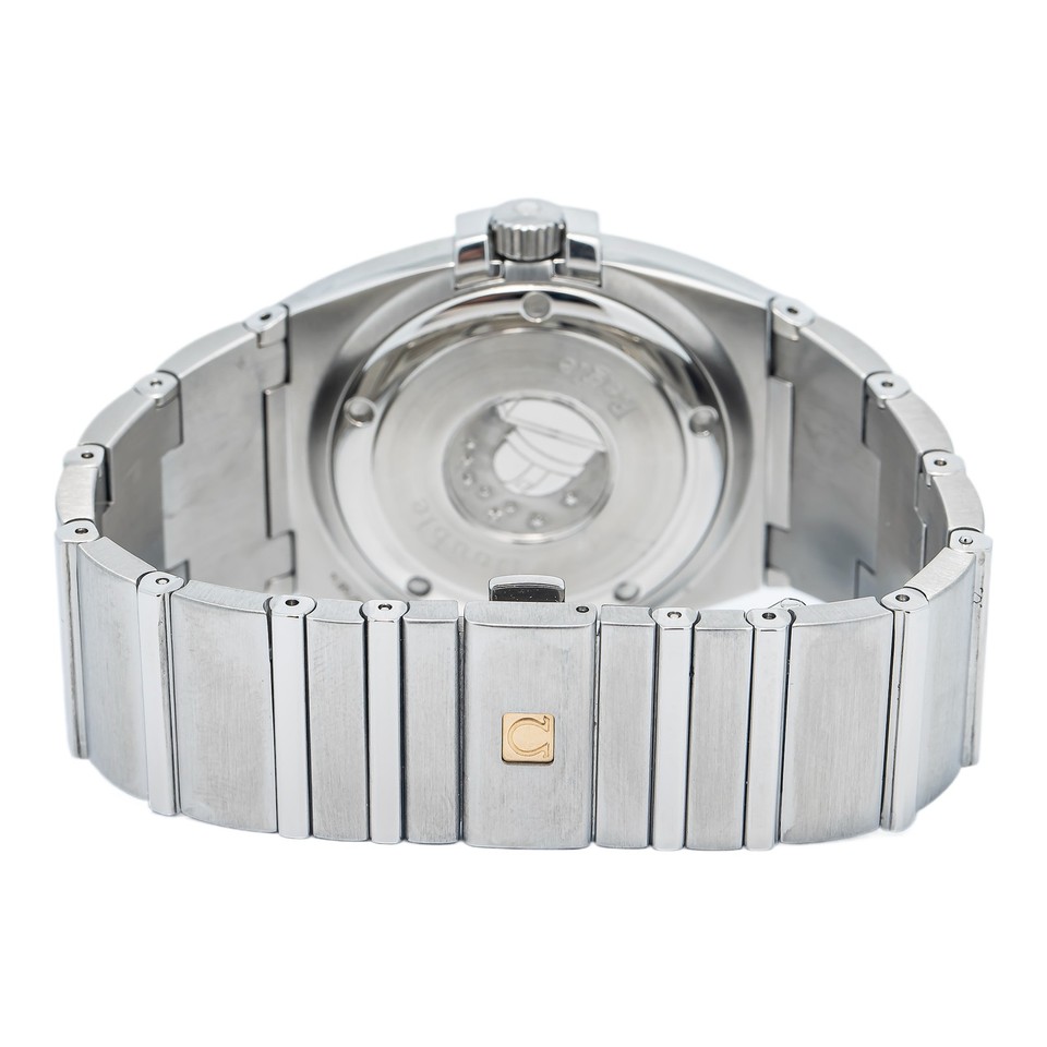 Omega Constellation Perpetual Calendar 1513.30.00 SS Silver Dial Mens ...