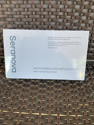 Seranova Microneedling Infusion Kit 2 Month Supply Sealed Box | eBay
