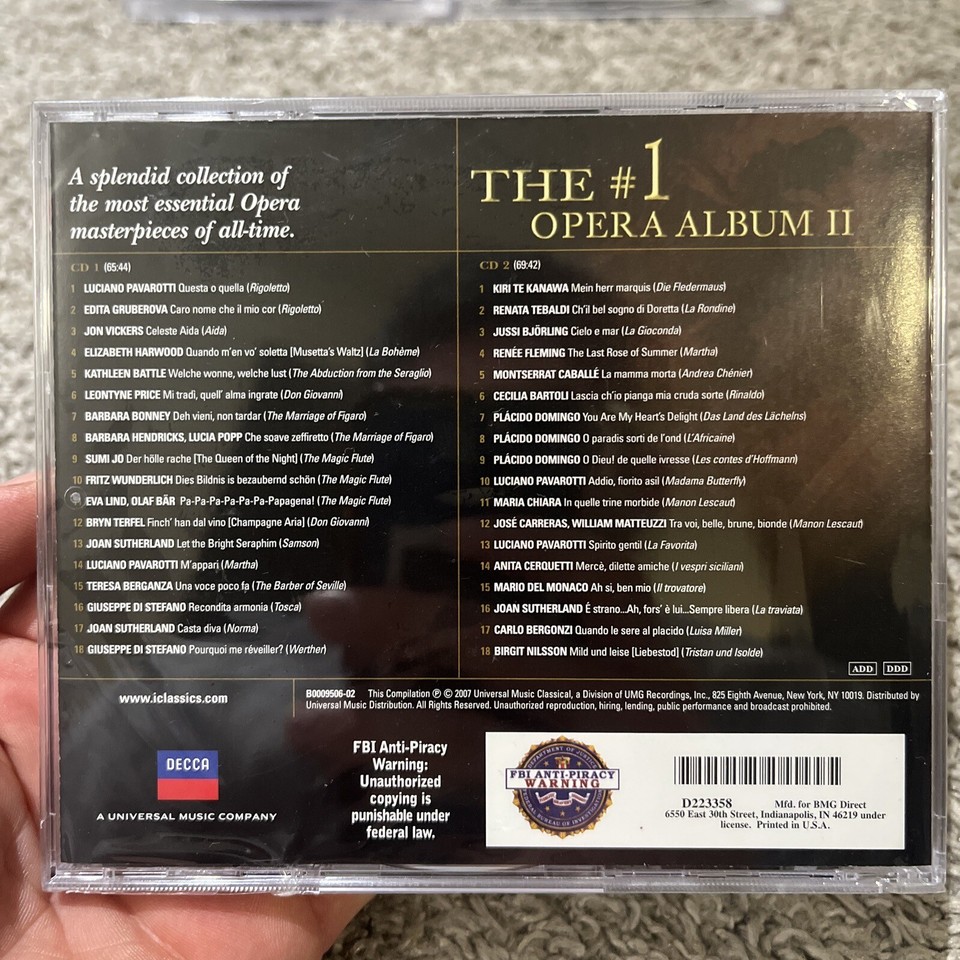 1 Opera Album II 2 CD - VERY GOOD 28944297904| eBay