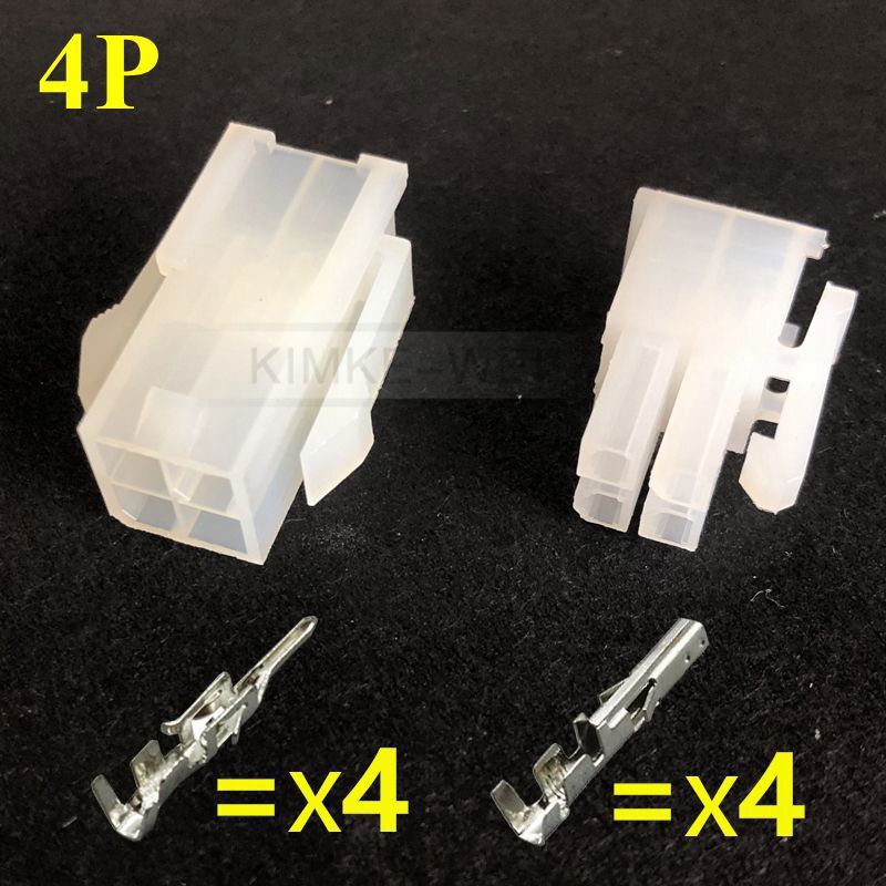 2-24 Pin Molex Mini-Fit Jr 5557/5559 4.2mm Connector Kits (Plug+Socket ...
