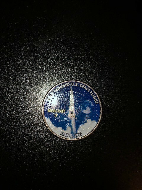 JFK Half Dollar American Space Coin Collection First Manned US Space ...