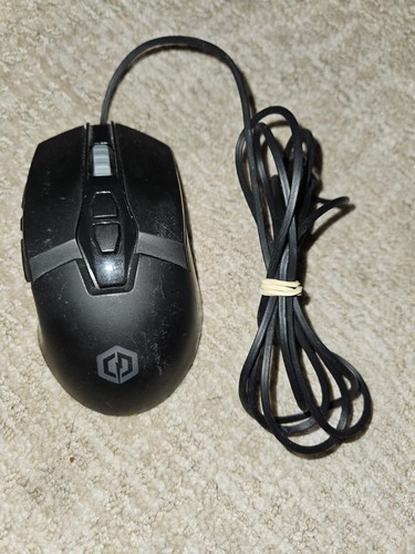 Wired Elite Gaming Optical Mouse M1-131 CyberPower PC LED Lights | eBay