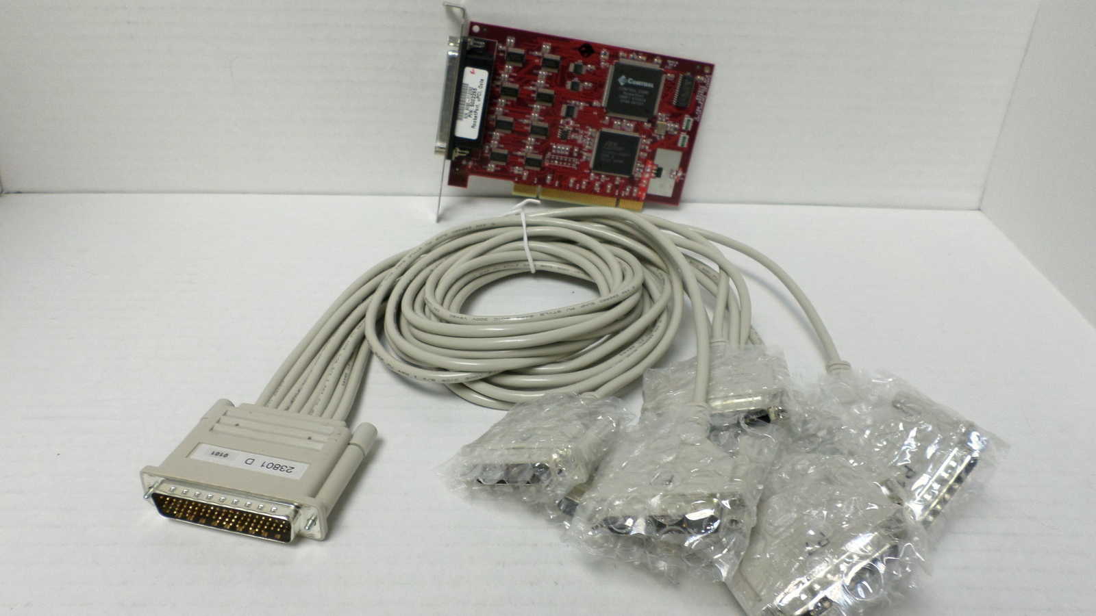 New Comtrol 99098-7 Rocketport uPCI 8 port New Bulk with DB25M Cable ...