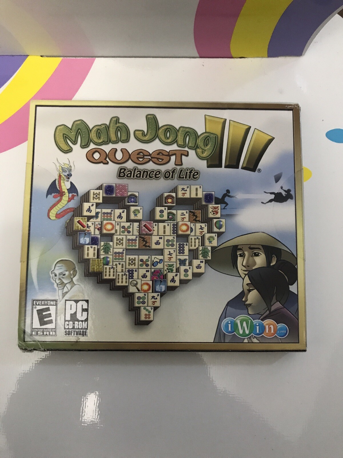 MahJong Quest III Balance Of Life PC CD-ROM Game NEW Sealed Win 98/XP ...