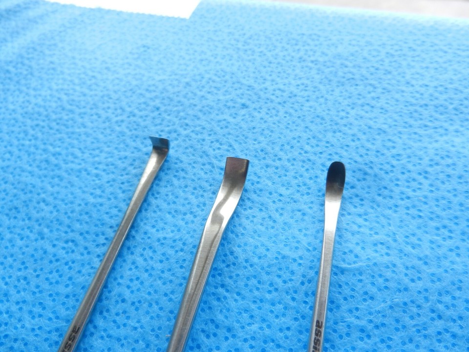 Accurate Surgical Orthopedic Periosteal Raspatories Lot Of 3 | eBay