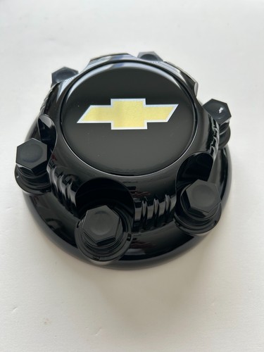 1pcs Black with Black Wheel Center Cap for Chevy Truck 16" 17" 6 LUG | eBay