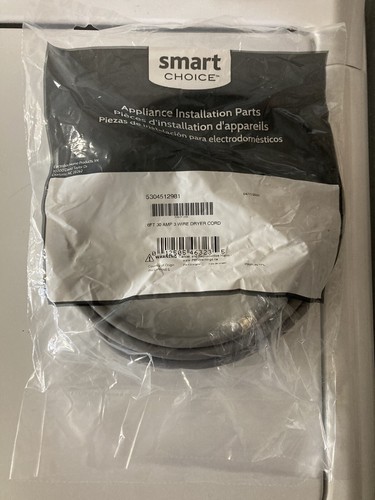 Electrolux 3-Prong Dryer Power Cord (30 Amp) - Bulk Cords Available | eBay