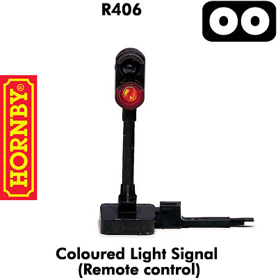SIGNAL COLOURED LIGHT Remote Control OO gauge 1:76 model railways ...