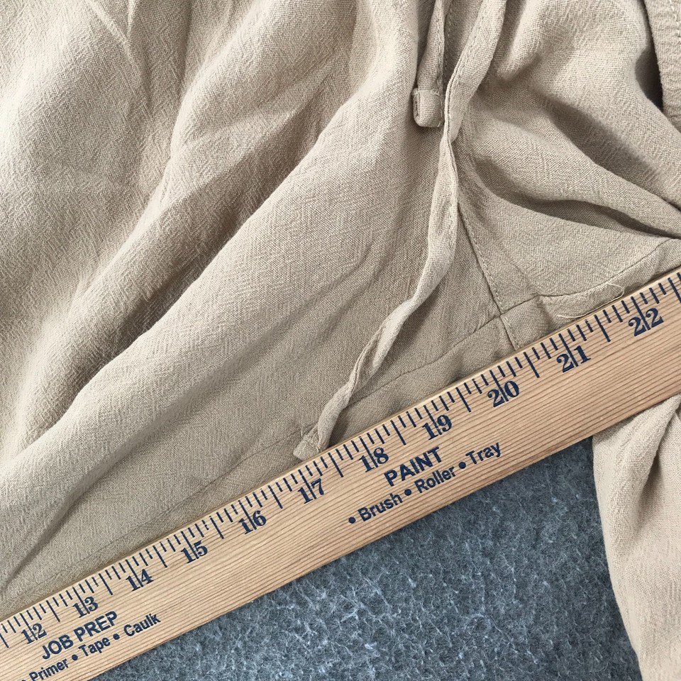 Basic Editions Plus Pants Womens Sz 2X Tan Khaki Capri 100% Cotton NWT ...