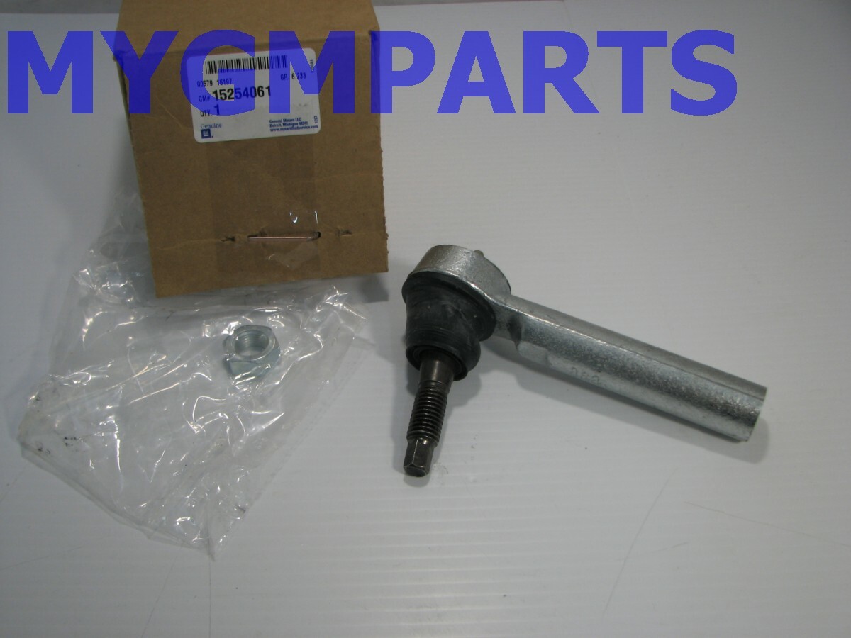 SILVERADO SIERRA 1500 OUTER TIE ROD END 2007-2013 NEW OEM GM 15254061 ...