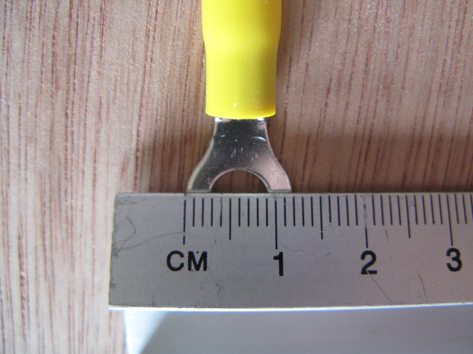 YELLOW Insulated Ring Terminals - 6mm Electrical Splice Crimp Connector ...