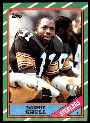 1986 Topps Donnie Shell . Pittsburgh Steelers #291 | eBay