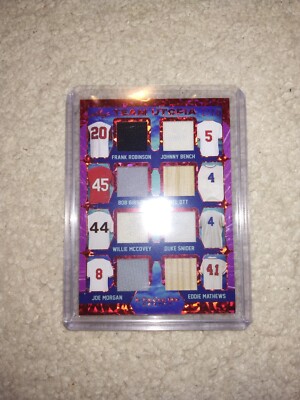 2022Leaf ITG Used Relics Bench/Gibson/Ott/Mathews/McCovey/Robinson ...