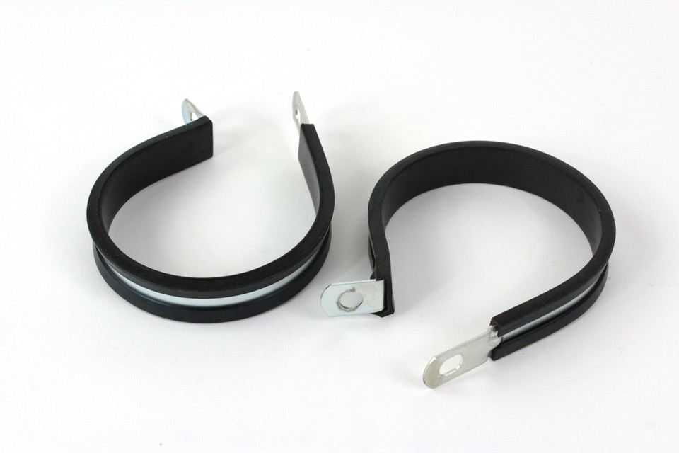 Rubber Lined P Clips Clamp Hose Pipe Cable Mounting Clip Stainless ...