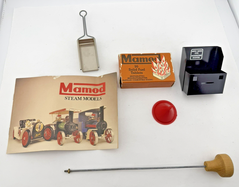 MAMOD STEAM WAGON Live Steam Engine in Original Box 1970’s NEW Old ...