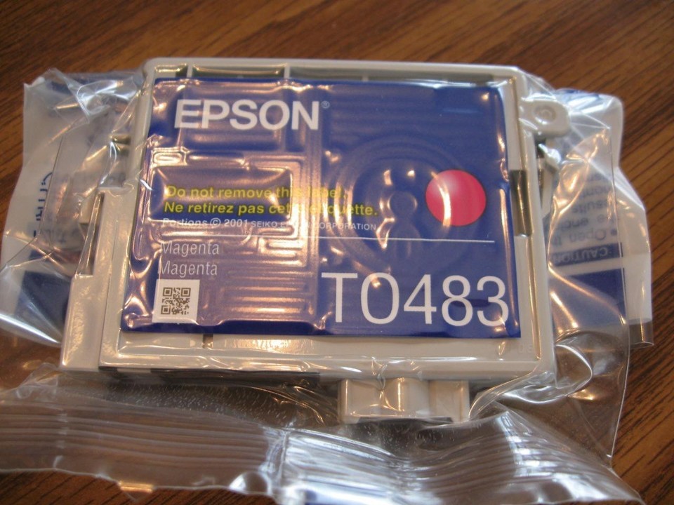 Genuine Epson 48 Ink T048 T0483 _R200 R220 R300 R320 R340 RX500/600/620 ...