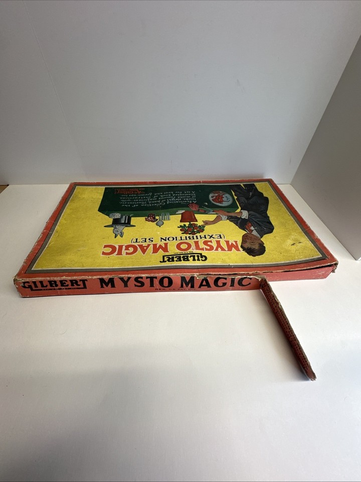 1930's Mysto Magic Exhibition Set AC Gilbert Magic Set incomplete | eBay