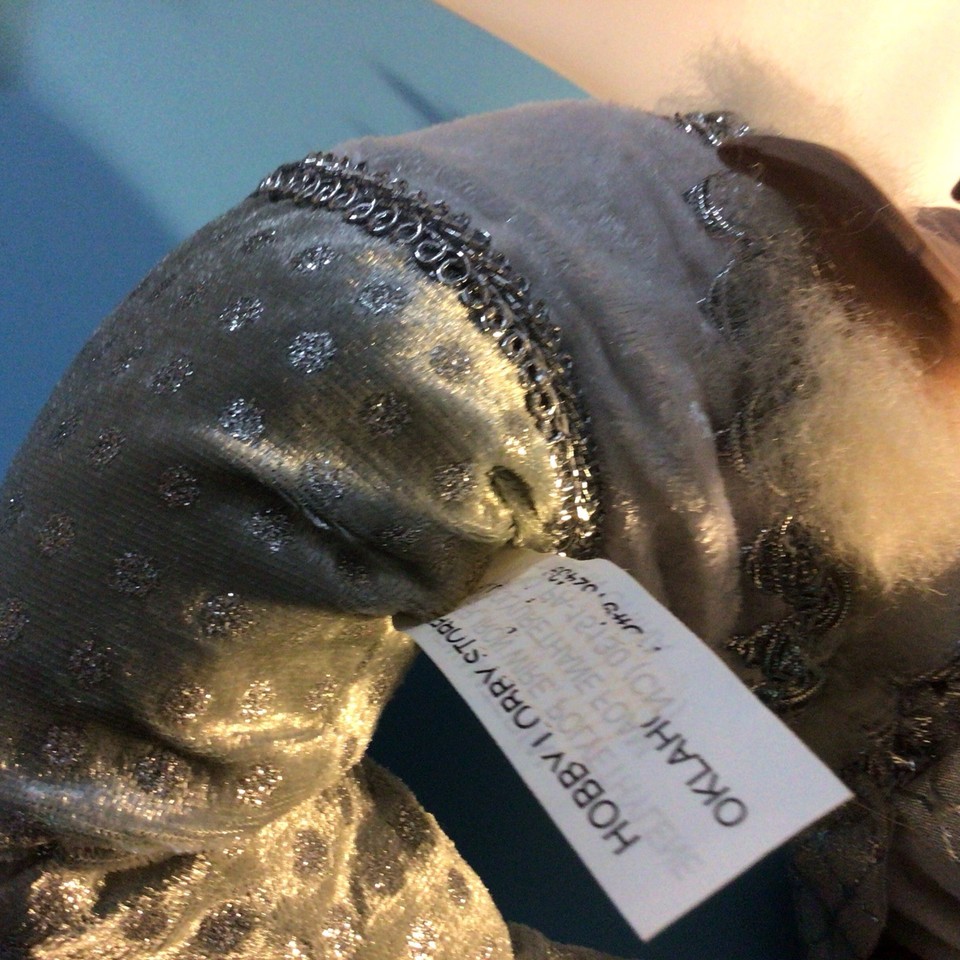 Robert Stanley 2020 Winter Blush 30” Wireframe Poseable Elf Silver ...