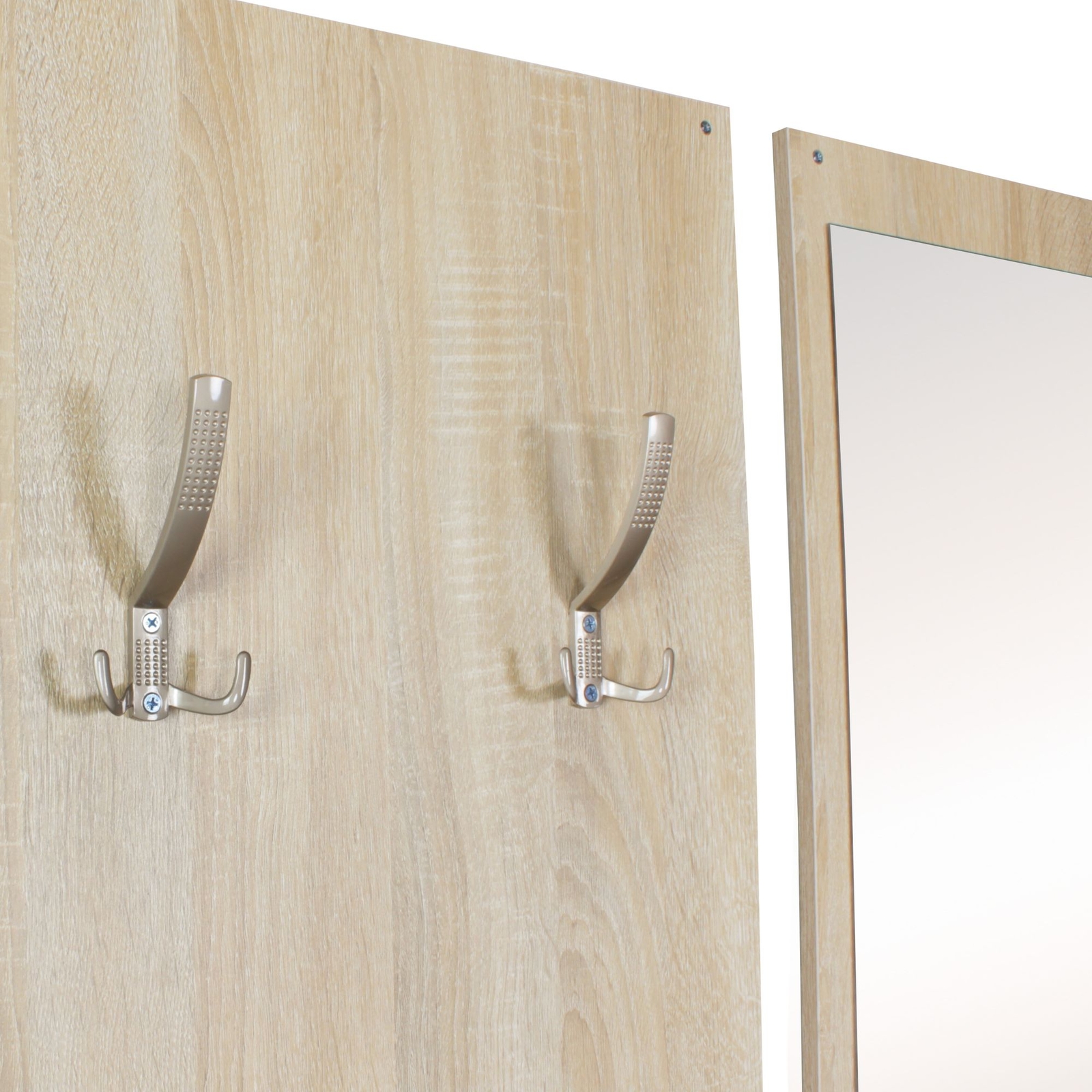 Garderobe Flurgarderobe Paneel Wandgarderobe Spiegel Komplett Set Kompakt Sonoma | eBay.de