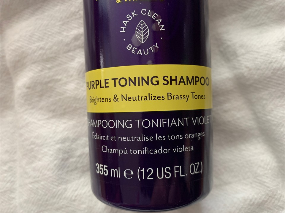 HASK Blonde Care Sulfate-Free Purple Toning Shampoo , 12 Fl Oz. | eBay