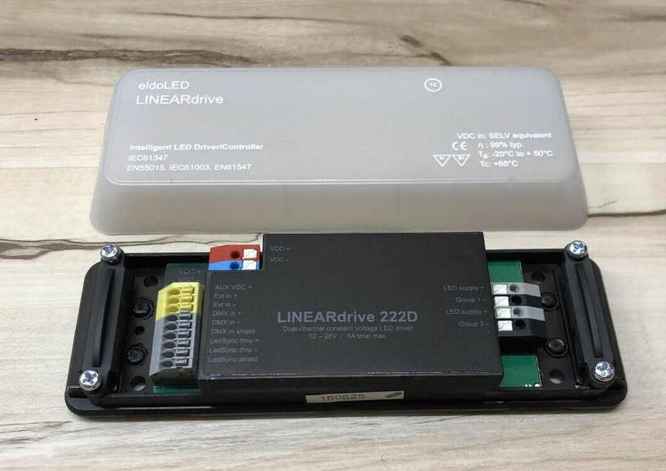 eldoLED LINEARdrive 222D Constant-Voltage DMX LED Driver / New Open Box ...