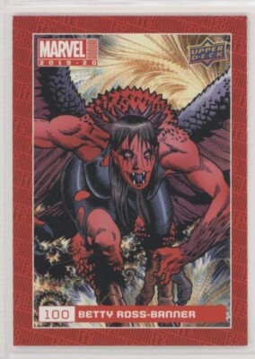 2019-20 Upper Deck Marvel Annual Fractal Betty Ross-Banner #100 | eBay