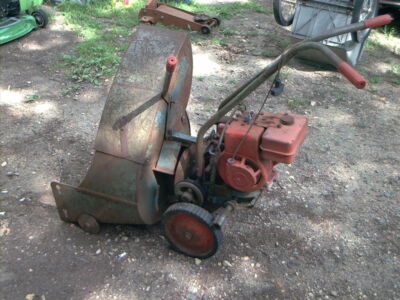 VINTAGE JARI MOWER SNOW THROWER | eBay
