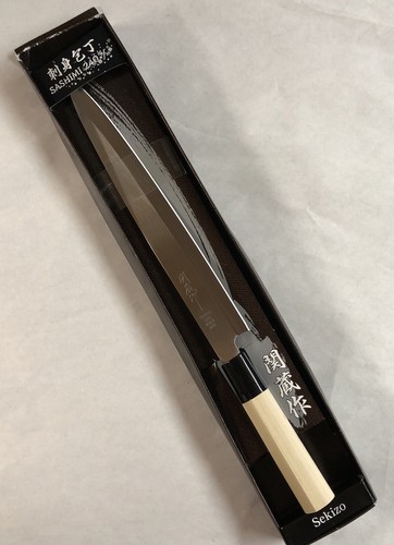 Sekizo 9.5 Inch Japanese Stainless Steel Sashimi Knife for sale online ...