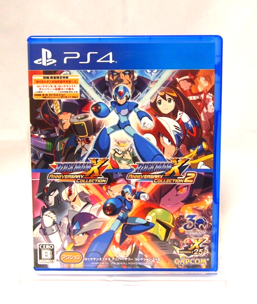 Mega Man X Anniversary Collection 1 2Japanese Edition CAPCOM PS4 Japan ...