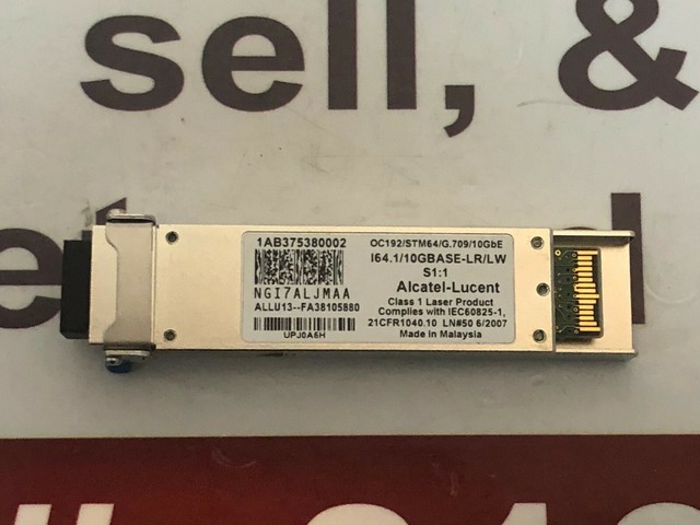 Alcatel Lucent 1AB375380002 XFP 10gbase-lr Optical Transceiver Ngi7aljmaa for sale online | eBay