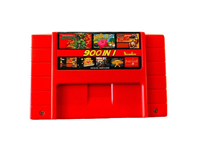 Yuswallow SNES 900 in 1 for Super Nintendo, FAST SHIPPING, BEST PRICE ...