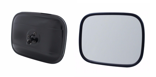 Side Mirrors – 1966-1972 Chevy C10 Pickup – Square Head Black Metal ...