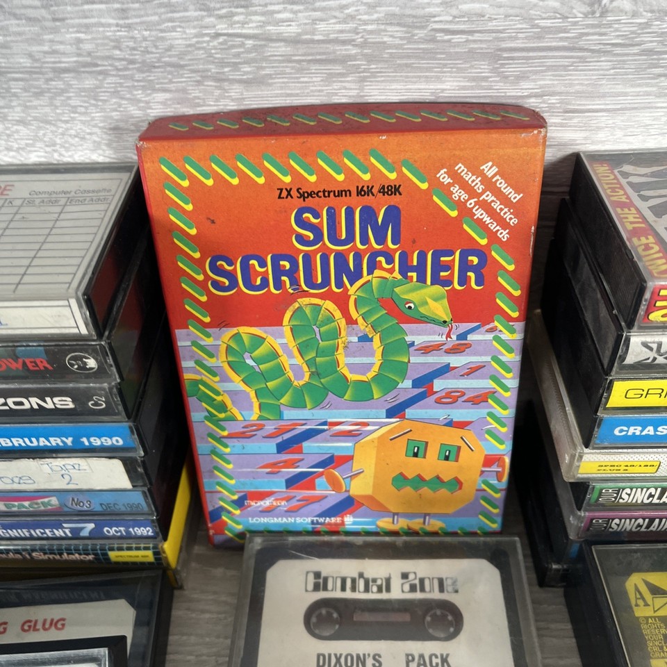 80 x Sinclair ZX Spectrum Cassette Games Bundle | eBay