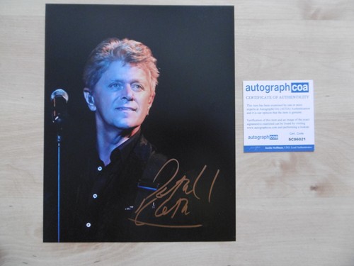Peter Cetera "Chicago" signed 8x10 inch Photo ACOA | eBay