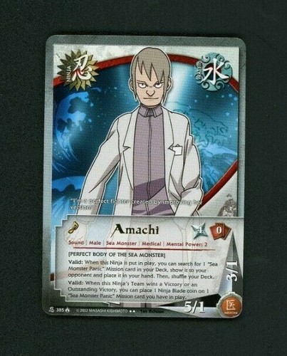 Amachi 385 Perfect Body of the Sea Monster Rare Naruto Lineage of ...