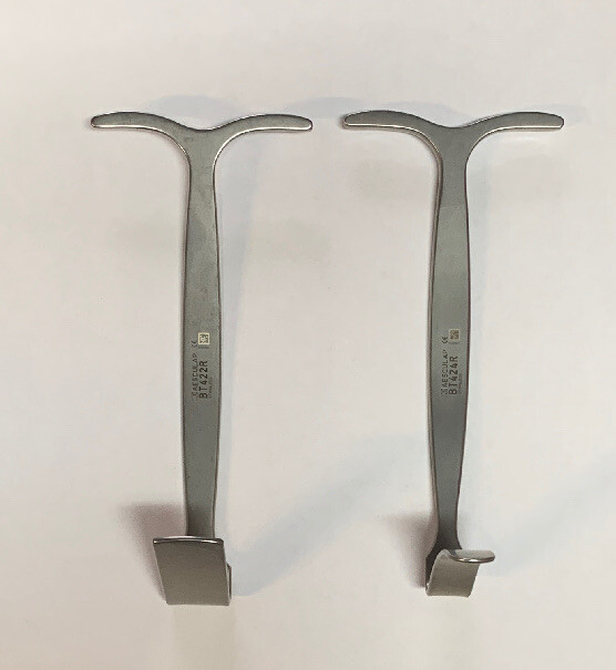 Lot of 2 - Aesculap BT422R BT424R Smillie Retractors (w) | eBay