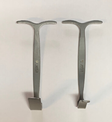 Lot of 2 - Aesculap BT422R BT424R Smillie Retractors (w) | eBay