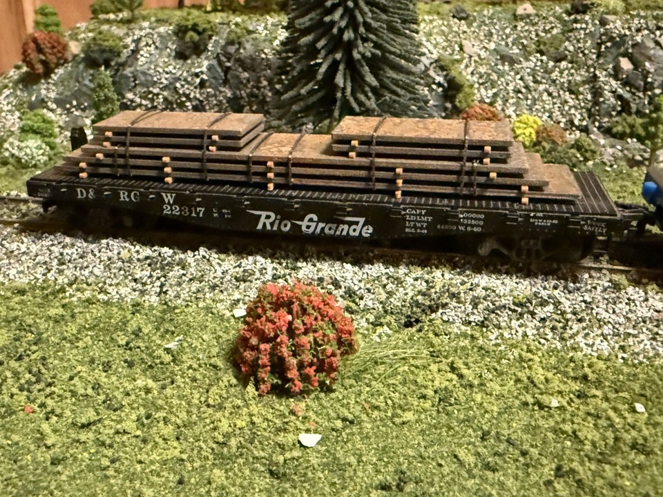 New 1:87 Ho Scale Rusty Flat Steel Load/decor (4.5in) (Real Rust) | eBay