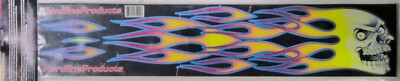 Hardline Products Special Effects Custom Decal Graphics Skull Flame ...