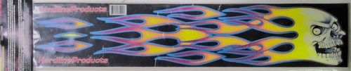 Hardline Products Special Effects Custom Decal Graphics Skull Flame ...