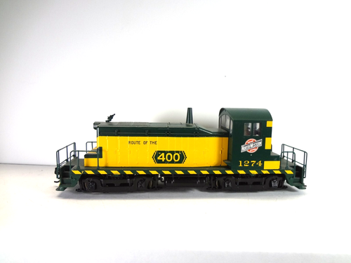 WALTHERS DCC HO SCALE CNW SWITCHER DIESEL LOCOMOTIVE #1274 E1 | eBay