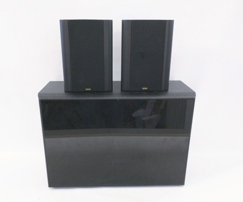 JAMO Sweden SAT 300 Black Wood Speakers Pair & SW 300 Sub Woofer | eBay
