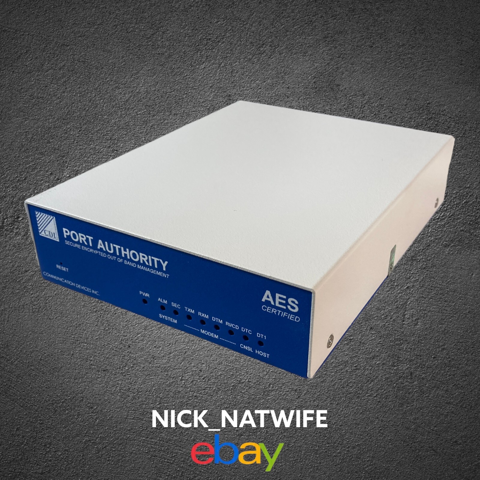 CDI Pa-111 AES Port Authority Secure Encrypted out of Band Management ...