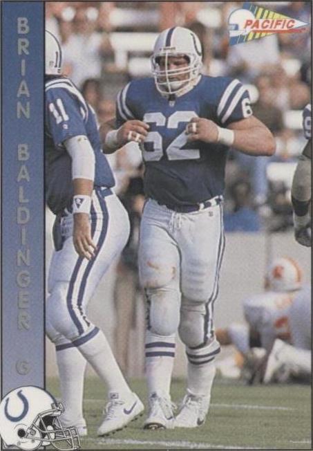 1992 Pacific Brian Baldinger #132 for sale | eBay