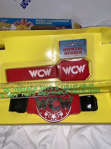 Toy Max WCW Rick Flair WWF WWE NATURE BOY Wrestling Show Down Action ...