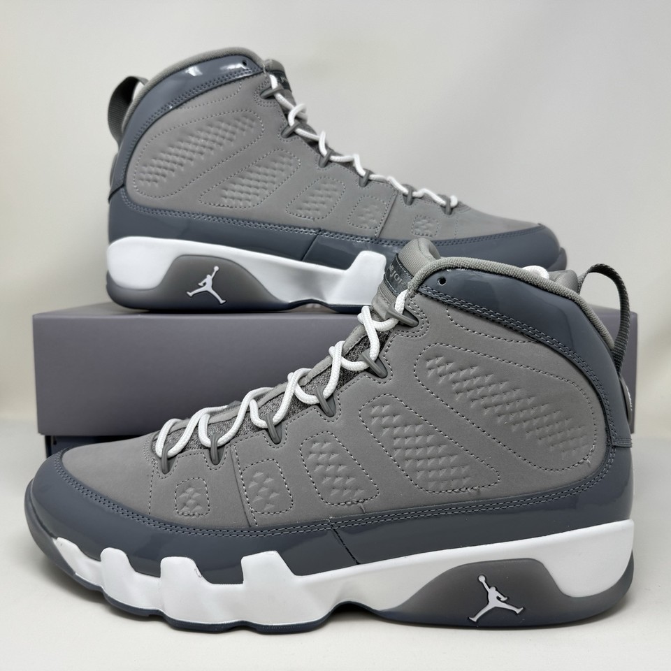 Nike Air Jordan Retro IX 9 Cool Grey 2025 White Medium Men's Size 13 ...