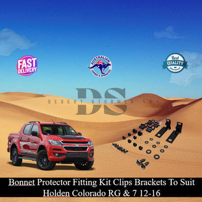 Bonnet Protector Fitting Kit Clips Brackets To Suit Holden Colorado RG ...