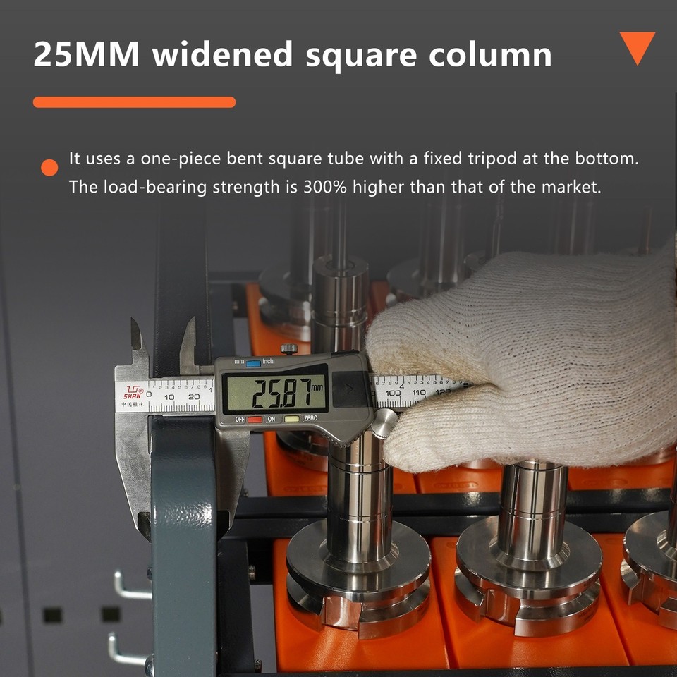 US Stock CAT40 Tool Holder Rack BT40 CNC Tapper Tool Cabinet CNC Tool ...