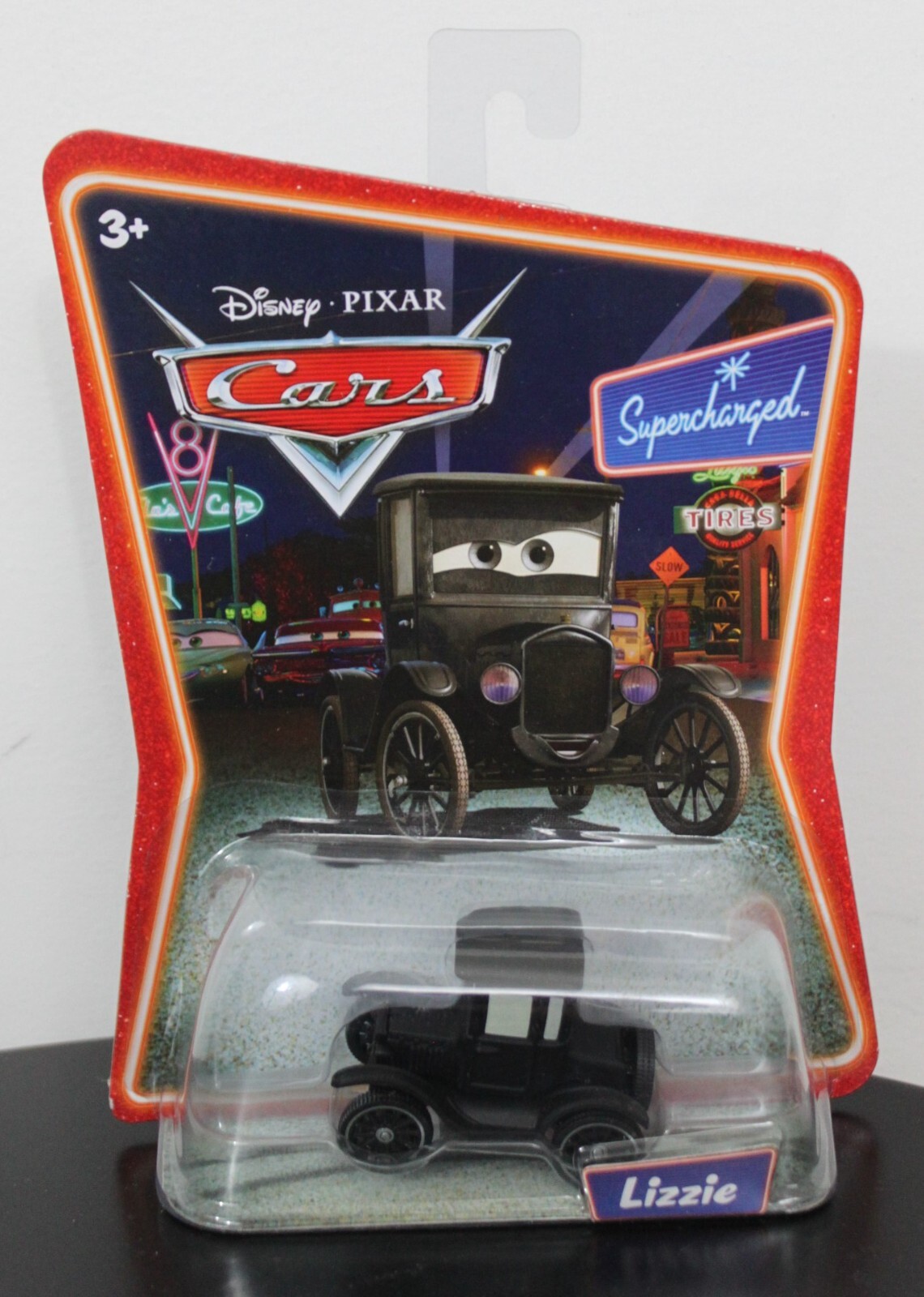 LIZZIE Disney Pixar Cars Diecast Model T 1923 Supercharged L5256 1:55 ...